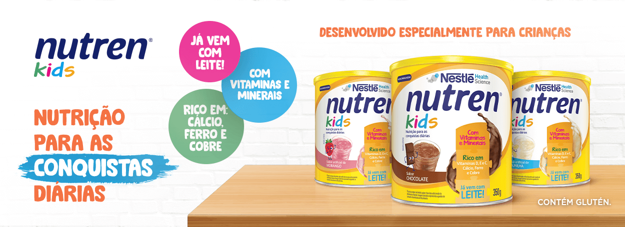 Nutren Kids | Complemento Alimentar Infantil da Nestlé