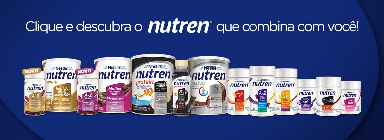 Linha Nutren | Nutren® Para Todas as Fases da Vida!